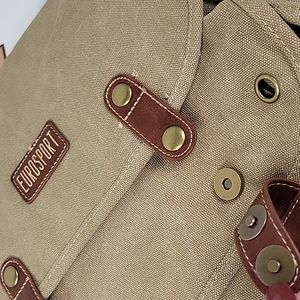 EuroSport | Bags | Eurosport Canvas Wwii Retro Backpack | Poshmark